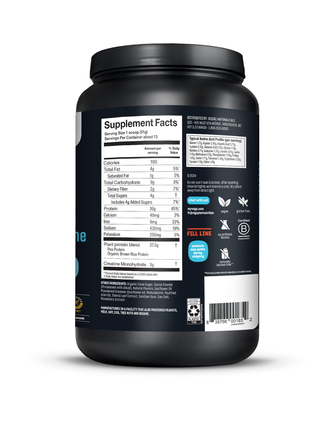 Vega® Performance Protein + Creatine – Vega (US)
